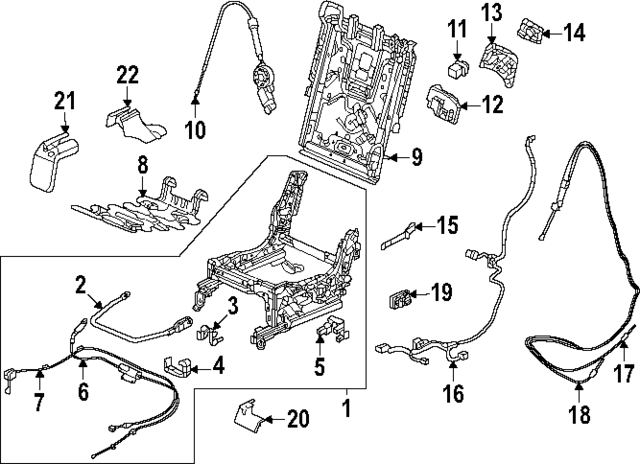 81364-T90-A01 - Actuator 2023-2024 Honda Pilot | Honda Parts Online