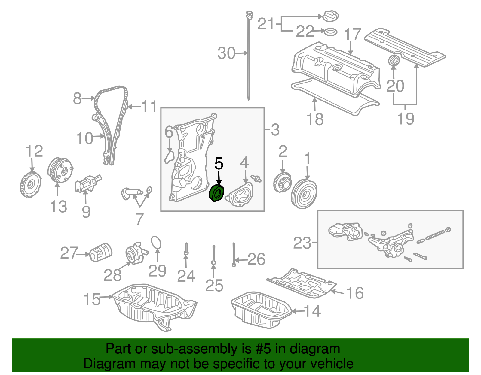 91214-RNB-A01 - Rear Main Seal 1986-2015 Acura | AutoNation Parts