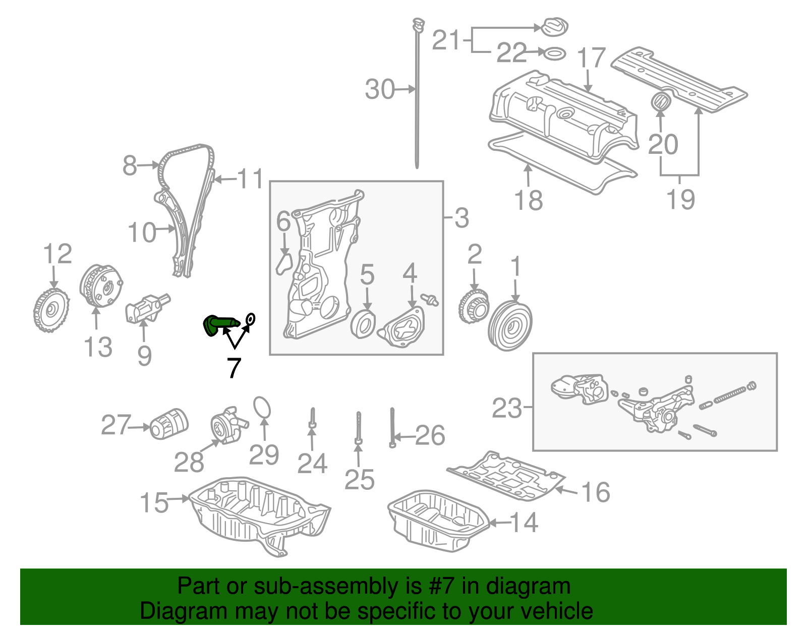 2002 2006 Acura Rsx Crankshaft Position Sensor 37500pnb003 Retail