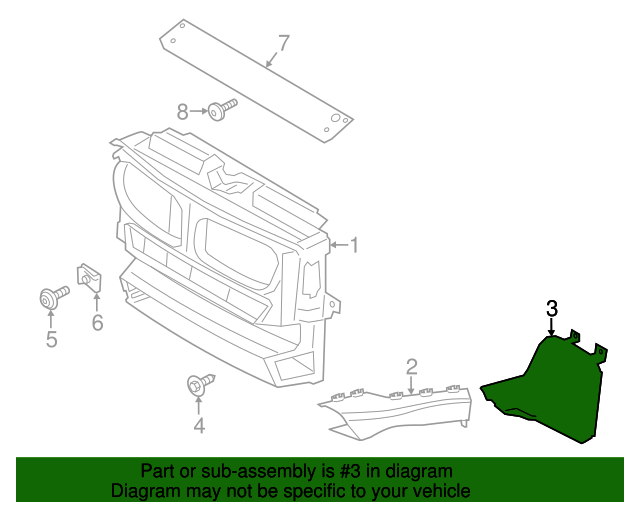 51-74-8-057-278 - Air Duct 2013-2018 BMW | AutoNationParts.com