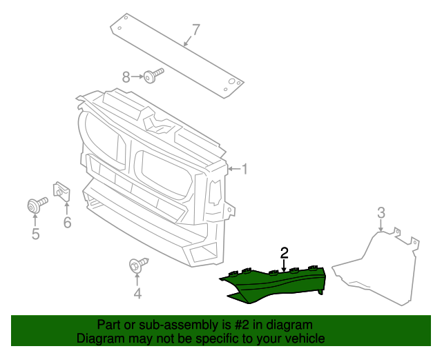 51747378074 - 2013-2018 BMW Air Duct (51-74-7-378-074) | BMW of South ...