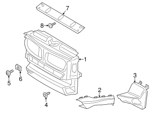 51-74-8-057-278 - Air Duct 2013-2018 BMW | AutoNationParts.com