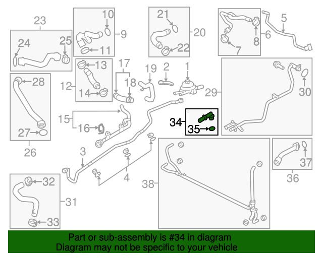 2006-2018 Porsche Intake Tube Connector 948-106-462-00 | Gaudin Porsche ...
