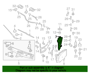 5Q0-955-453-AK - Washer Fluid Reservoir 2015-2020 Audi ...
