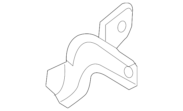 53713-52090 - Fender Mtg Bkt Extension - 2012-2017 Toyota Prius C ...