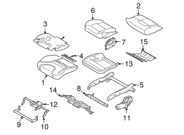 Genuine Seat Cover for 2010-2012 Volvo XC60 | Part# 31467245 | Over 30% ...