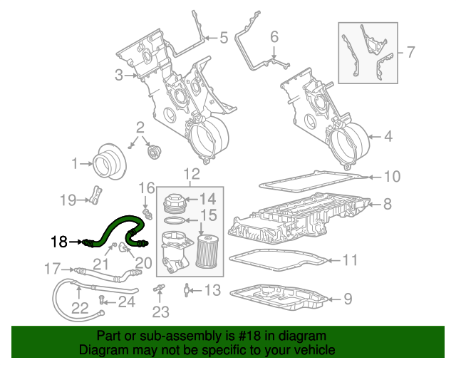 Genuine BMW 11-42-1-440-180 | Pressure Hose | FREE Shipping on Most ...