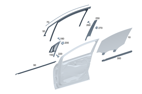Front Window System for 2023 Mercedes-Benz EQE 350+ SUV | Mercedes-Benz ...