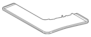2000-2006 Mercedes-Benz Sunroof Glass Seal 215-780-00-98 | MB OEM Parts