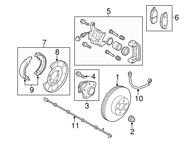 2007-2017 Nissan Backing Plate 44020-CY01B | QuirkParts