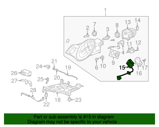 Porsche OEM Control Module Part# 996-618-151-15 | OEM Vehicle Parts