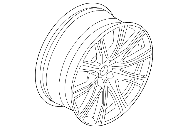 2016-2020 BMW Wheel, Alloy 36-11-7-850-583 | OEM Parts Online