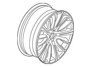 36-11-6-863-110 - Wheel Alloy - 2017-2021 BMW | Buy BMW Parts Now