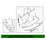 2016-2020 Mazda CX-9 Spoiler Protector TK78-51-9B5 | TascaParts.com