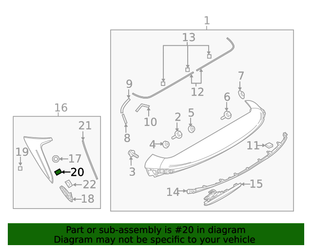 2016-2024 Mazda Side Spoiler Protector TK48-51-9M9 | MazdaParts.Online