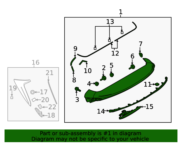 2016-2023 Mazda CX-9 Spoiler TK48-51-960G-E4 | RealMazdaParts.com
