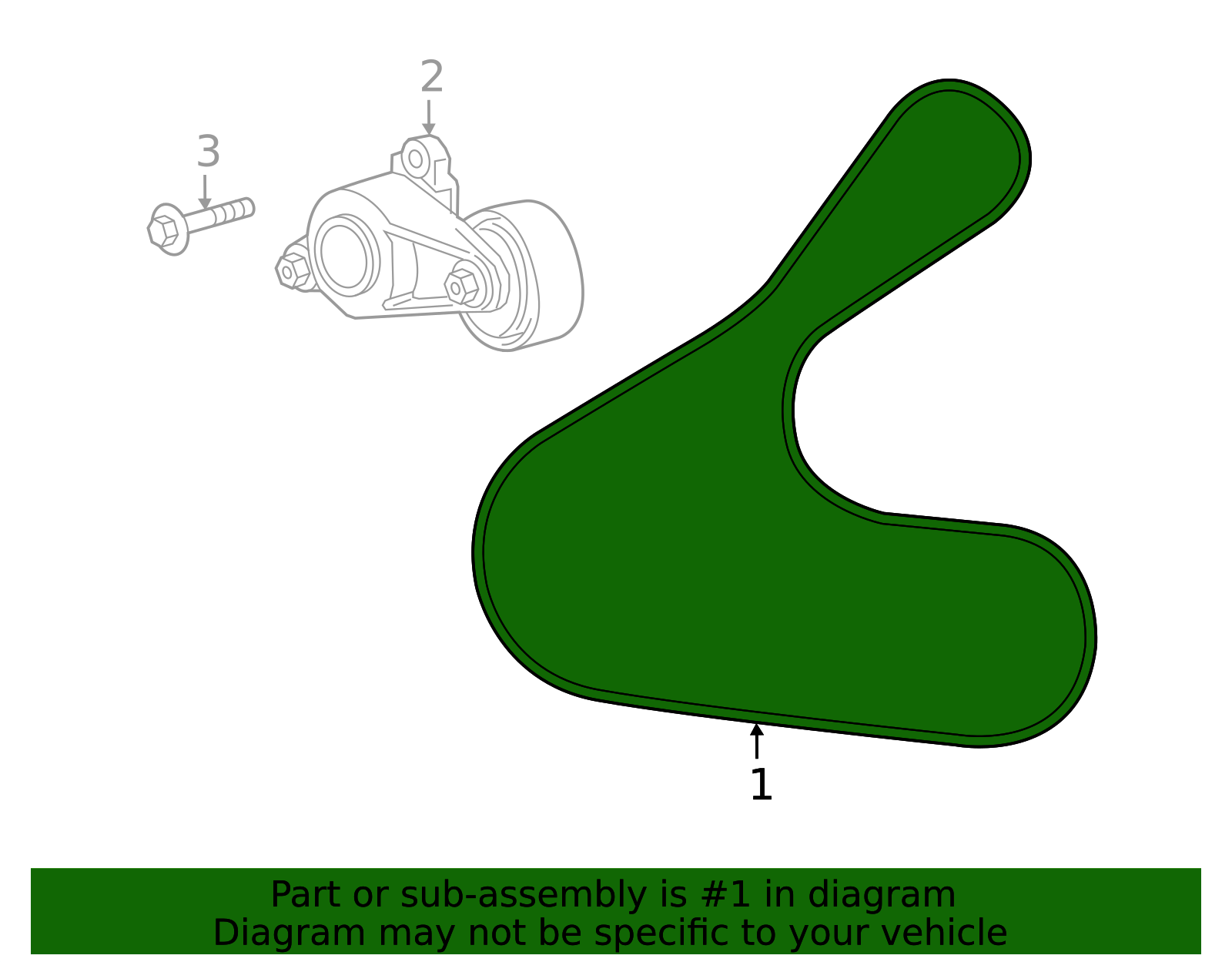2020-2022 Toyota Corolla Serpentine Belt 90916-A2034 | Parts AutoNation ...