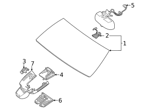 167-670-99-01 - Windshield 2021-2023 Mercedes-Benz | Mercedes-Benz USA ...