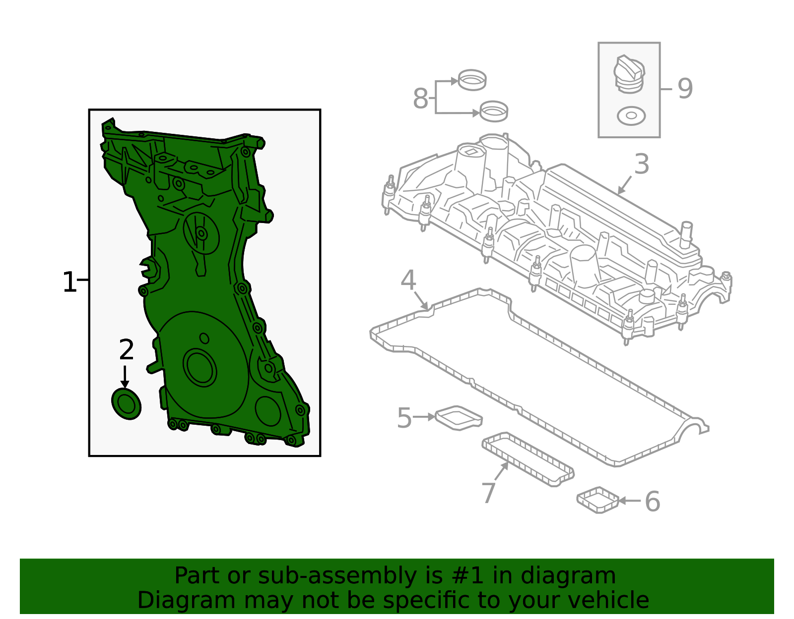 JX6Z-6019-F - Timing Cover 2019-2021 Ford Transit Connect | AutoNation ...