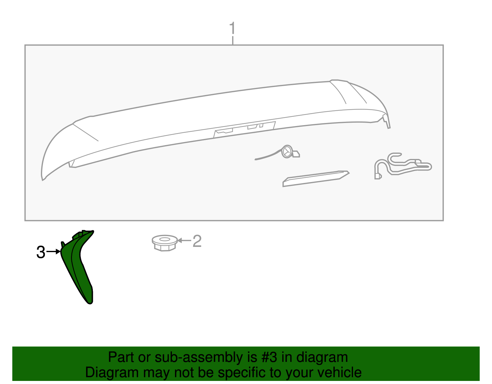 2016-2020 Infiniti QX60 Spoiler Wing 96032-9NC0A | Infiniti of Orland Park