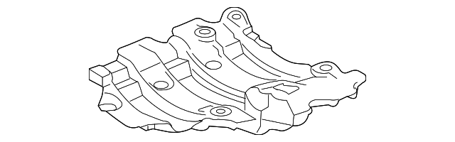 2016-2021 GM Oil Pan Baffle 12667436 | TascaParts.com