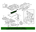2016-2025 GM Engine Valve Cover Gasket 12636384 GM | GMPartsDirect.com