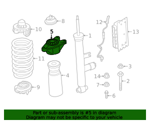 48755-WAA01 - Upper Support - 2020-2023 Toyota GR Supra | OEM Genuine ...