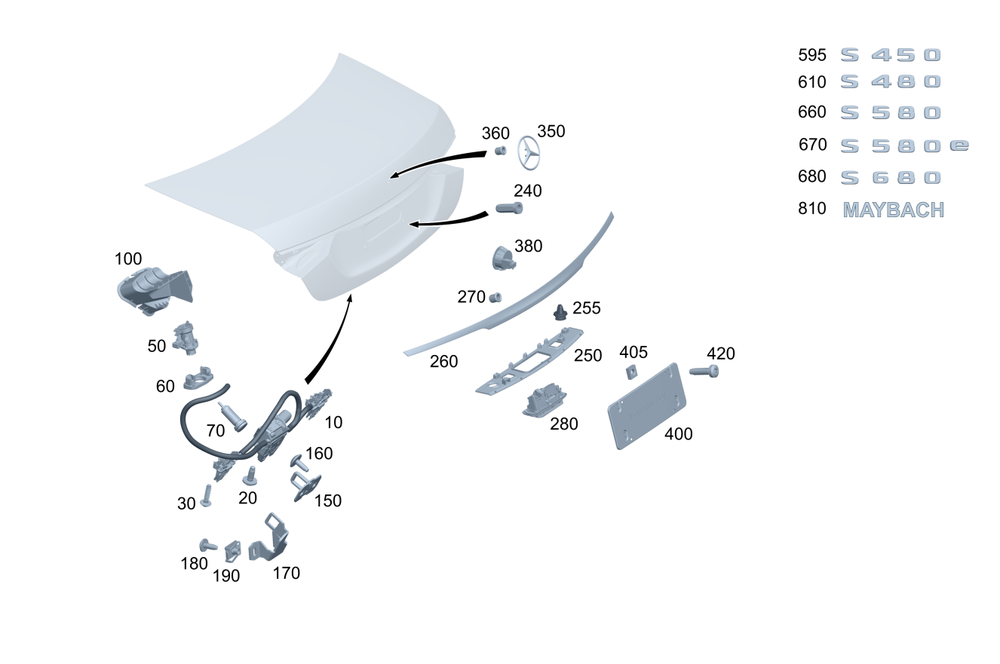 231-750-13-00 - Lock 1991-2025 Mercedes-Benz | Mercedes-Benz USA Parts