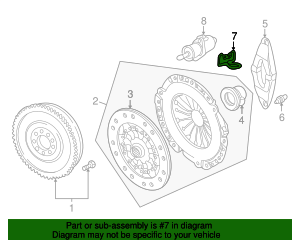 21517570284 - Clutch Release Bearing Clip 1997-2021 BMW | Genuine BMW Parts