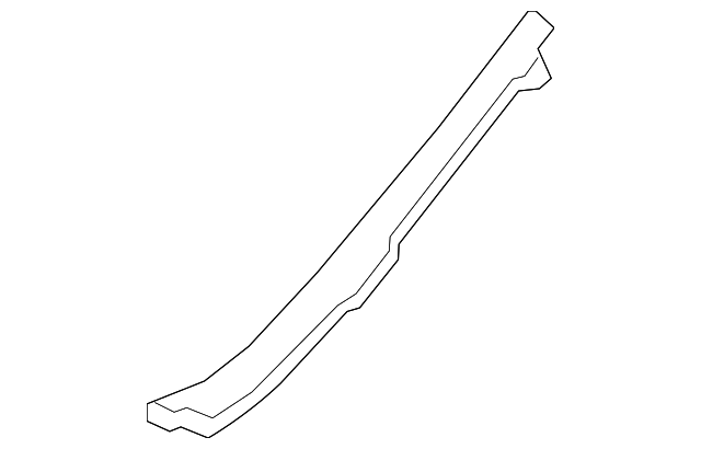 71593-TA0-A00 - Side Support - 2008-2012 Honda Accord | Genuine Honda Parts