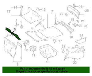 207-690-00-76-9051 - Edge Guard 2011-2017 Mercedes-Benz ...