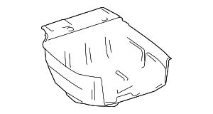 207-690-56-00 - Spare Tire Panel 2011-2017 Mercedes-Benz | Mercedes ...