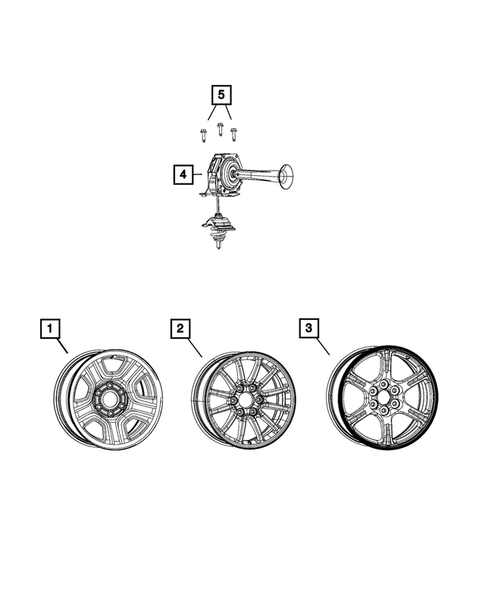 Wheel Spare for 2019 Ram 1500 | Mopar eStore