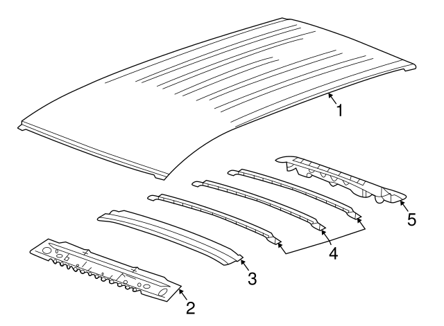 84437282 GM Roof Panel | GM Parts Store