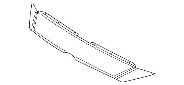 2017-2018 Mazda 3 Grille Cover BANE-50-033A-51 | QuirkParts