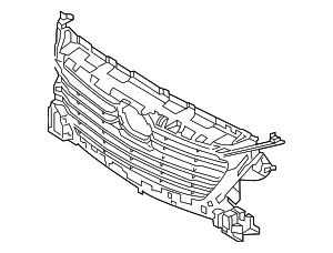 2017-2018 Mazda 3 Grille bane50712d | TascaParts.com