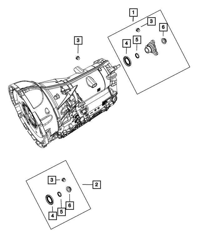 2012-2024 Mopar Output Shaft Seal 68145442AA | My Mopar Parts