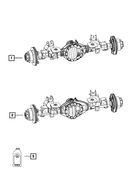 Rear Axle Assembly for 2019 Ram 2500 | Mopar eStore