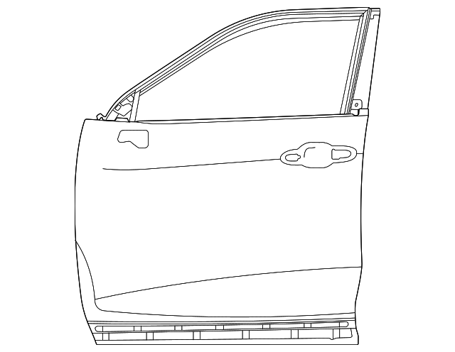 2020-2024 Toyota Highlander Door Shell 67002-0E171 | Toyota OEM Direct