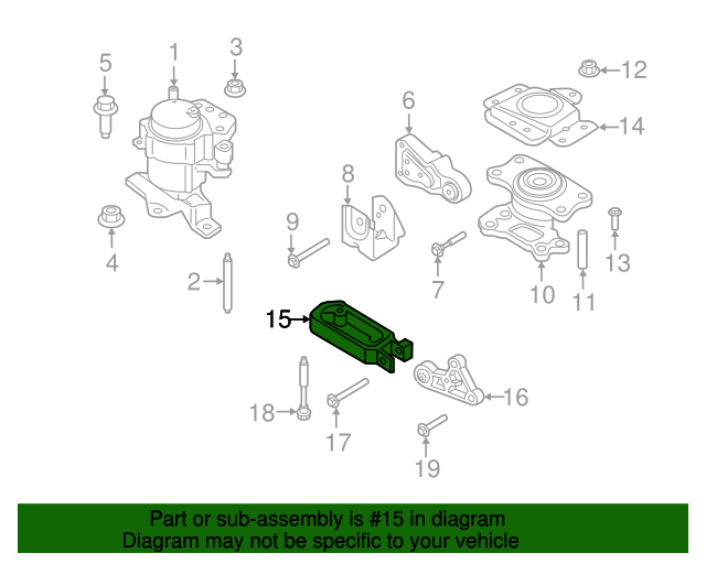 2017-2020 Lincoln MKZ Housing HP5Z-6068-D | OEM Parts Online