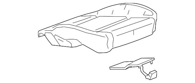 84572330 GM Seat Cushion Pad | GM Parts Store