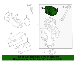 2020-2023 GM Variable Geometry Turbocharger Actuator 12707578 | OEM ...