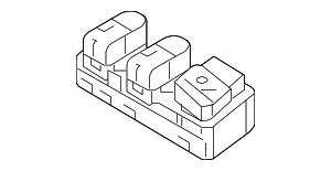 93571-H9150 - Window Switch 2018-2021 Kia Rio | Kia.Parts Store