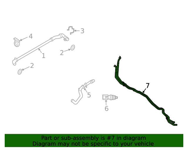 2017-2020 Ford Lower Hose HC3Z-9P923-A | OEM Parts Online