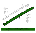 51779491687 - 2018-2023 BMW X2 Rocker Molding (51-77-9-491-687) | BMW ...