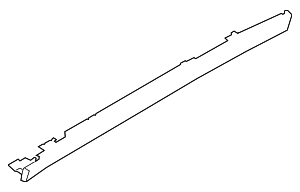 51779491687 - 2018-2023 BMW X2 Rocker Molding (51-77-9-491-687) | BMW ...