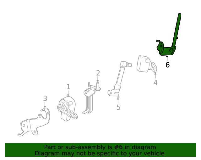 37-14-6-887-834 - Rear Sensor Bracket 2019-2023 BMW | AutoNationParts.com