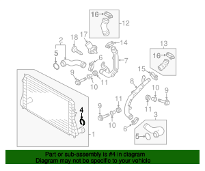 2006-2014 Volkswagen Pressure Hose Retainer Clip 1J0-145-769-H | Xtreme ...