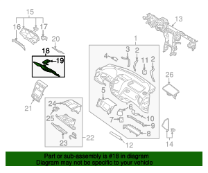 84750-1F000EZ - Lower Cover 2005-2010 Kia Sportage | Kia.Parts Store