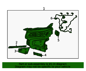 2021-2023 Chevrolet Headlamp 85547099 | GM Parts Center